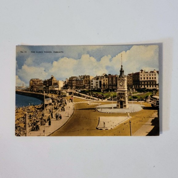 A.H.& S | Art | Vtg The Clock Tower Margate England Greetings From ...